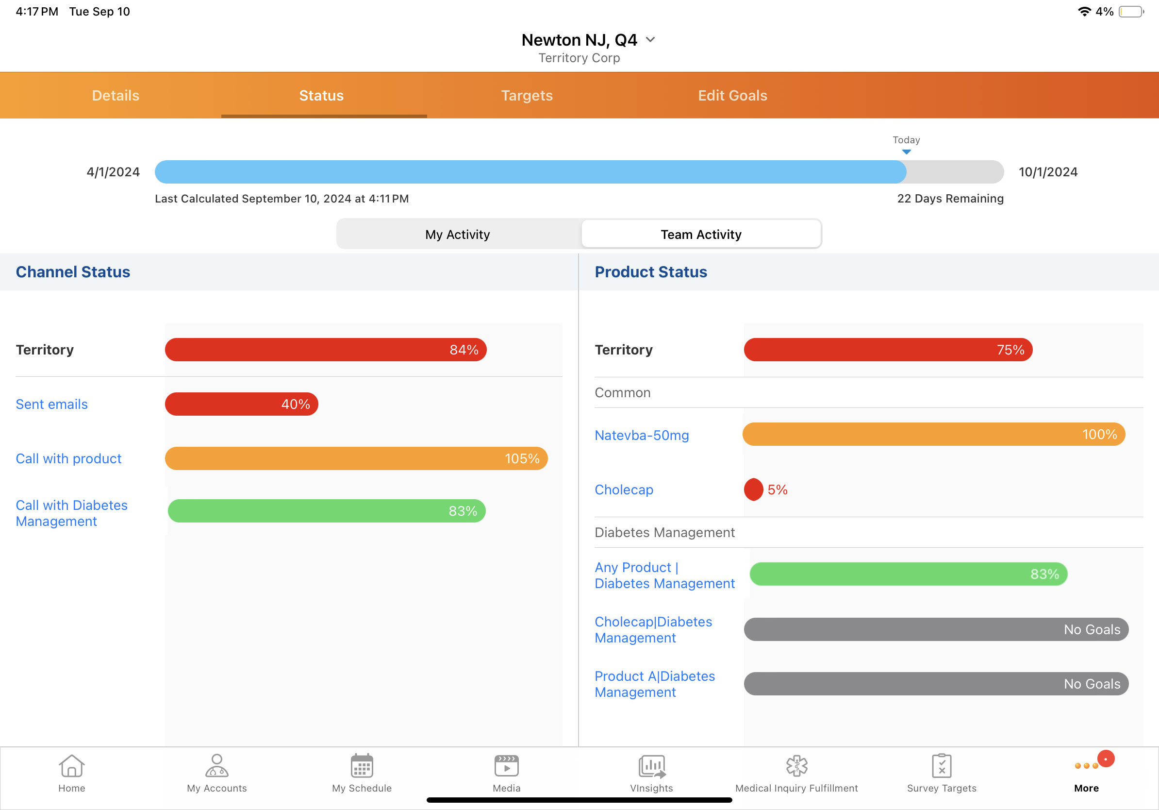Should my plan include team goals?